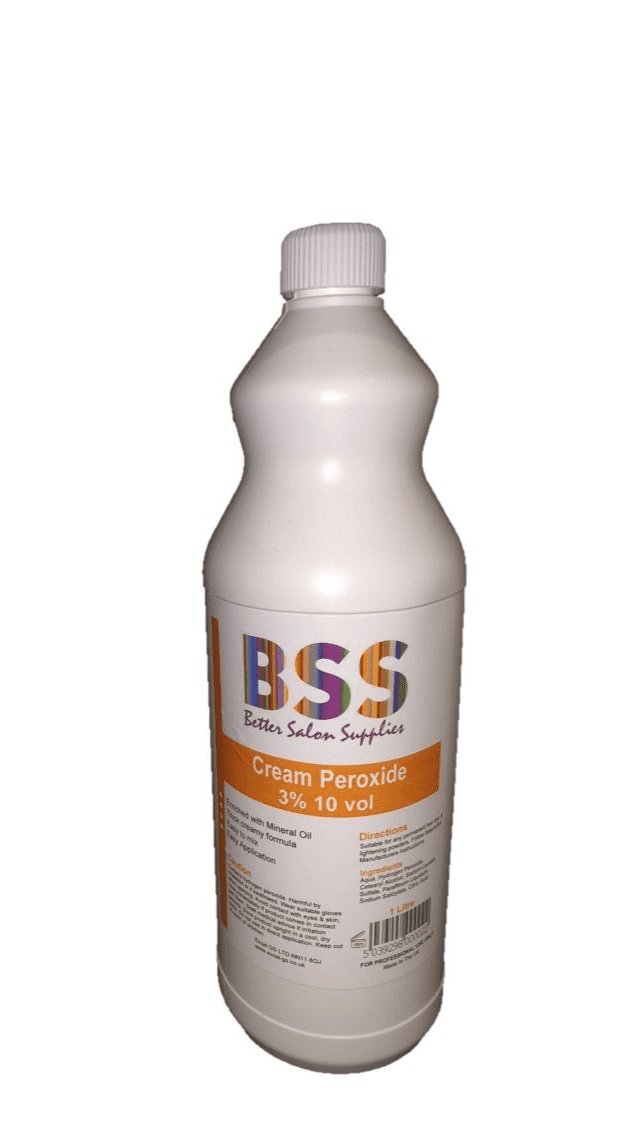 BSS 3%/10 Vol Premium Cream Peroxide 1L – Better Salon Supplies
