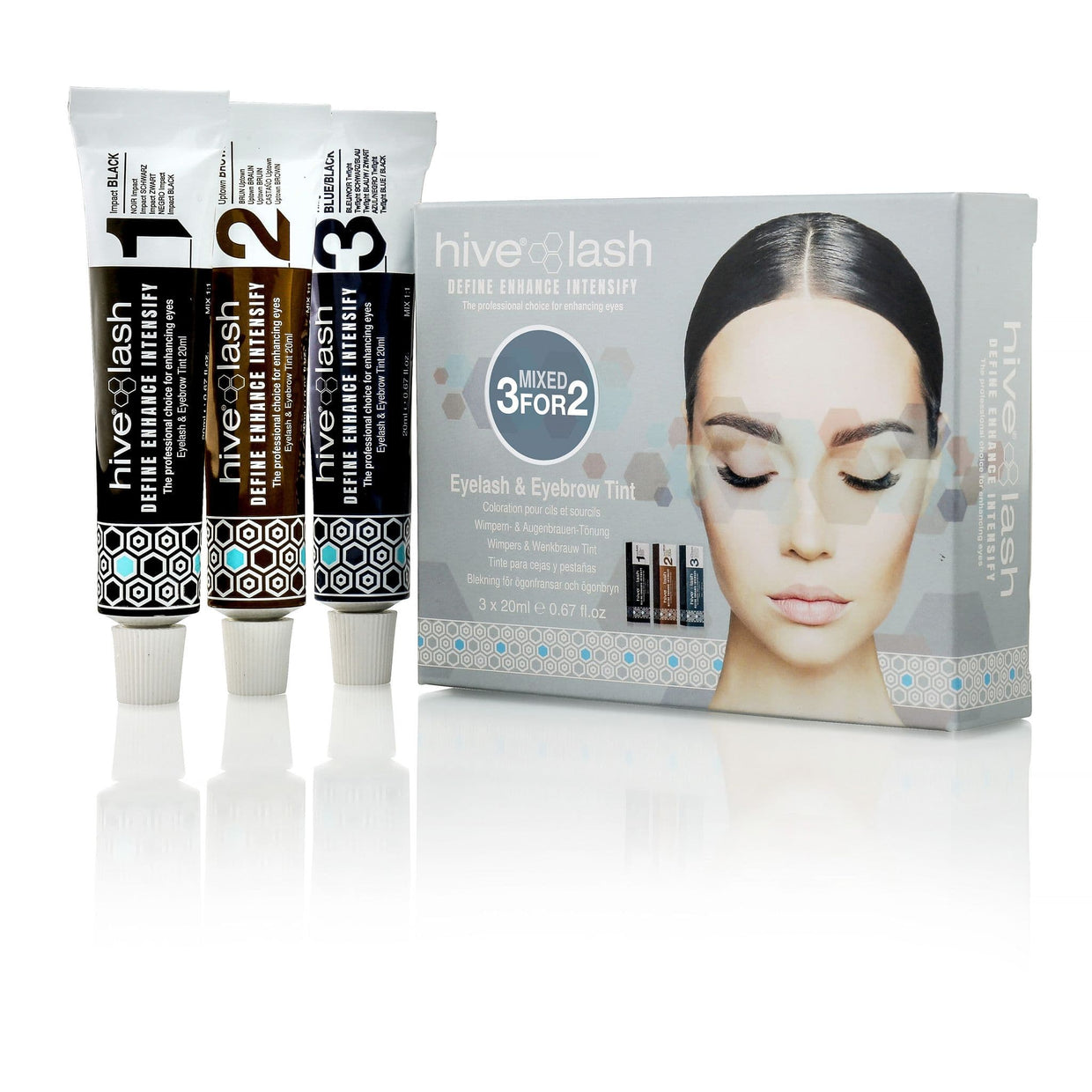 Hive Lash and Eyebrow 3 for 2 Mixed Tint Pack – Better Salon Supplies